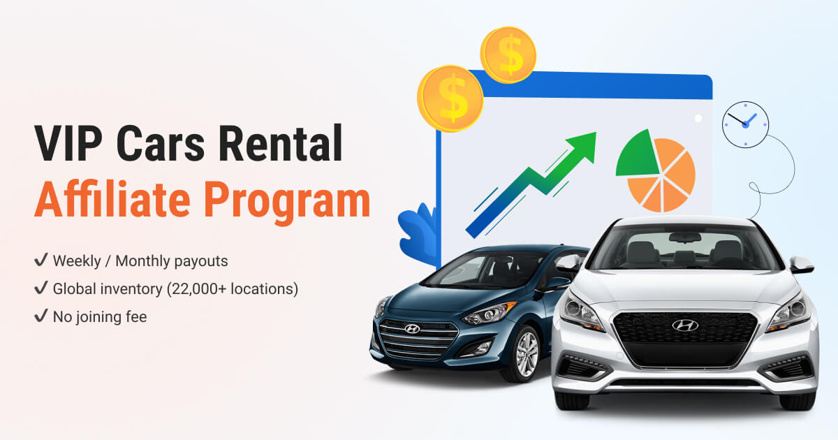 Best Car Rental Affiliate Program Earn Up to 75% - VIP Cars